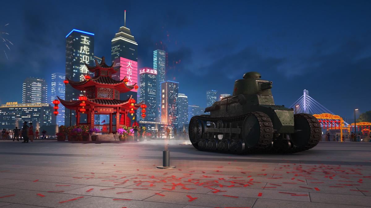 Tigers come out, "World of Tanks" brand new M series Yoh tank is strong ...