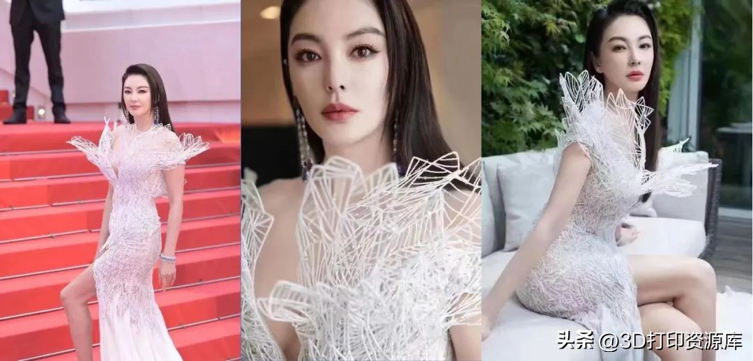 Zhang Yuqi's 3D printed dress is hot on the search! Set off a new wave ...