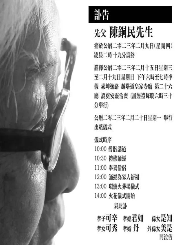 Chen Kexin's 92-year-old father passed away. Zhang Xiaohui and Cai Lan sent flower baskets to ...