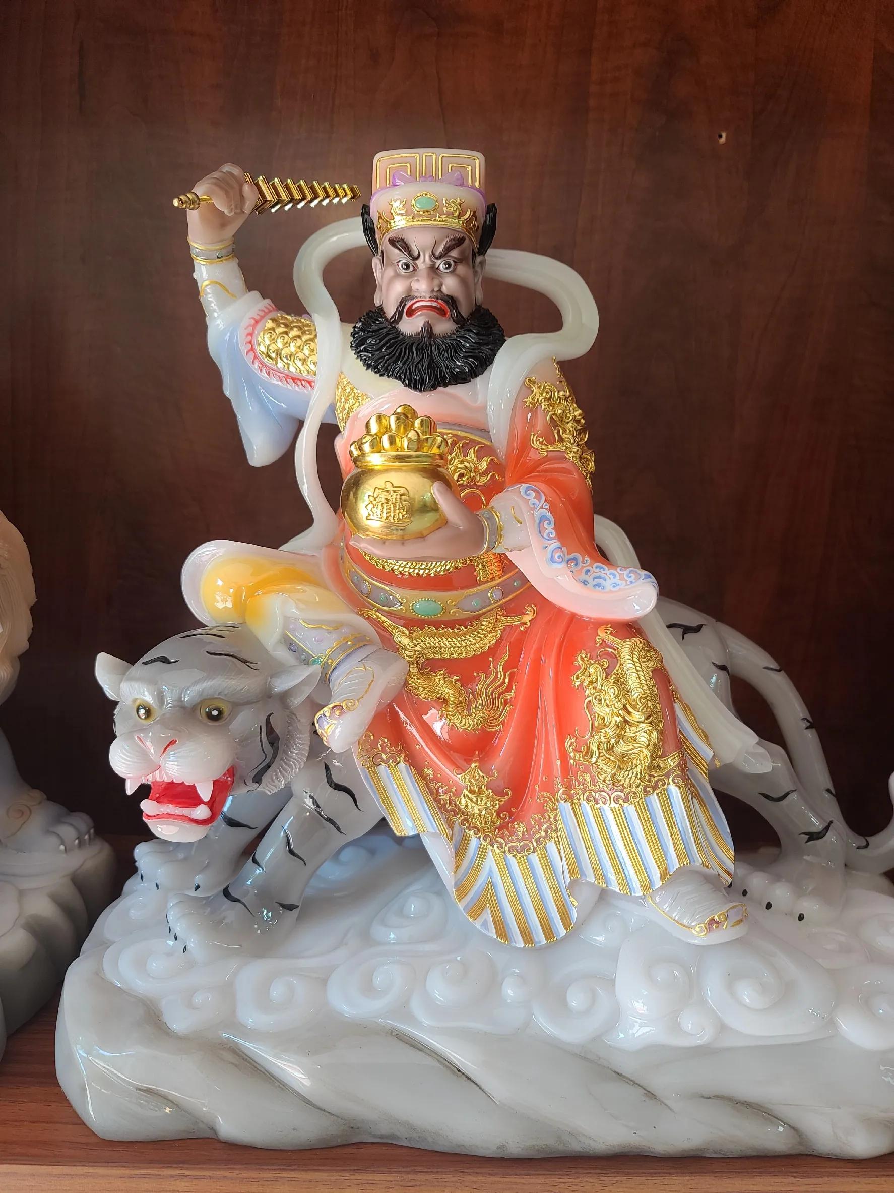 Taoism!God of Wealth, Zhao Gongming, the head of Marshal Zhao's Five ...