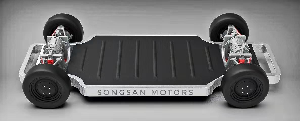 "Chinese version of Rivian" smart skateboard chassis was revealed at ...