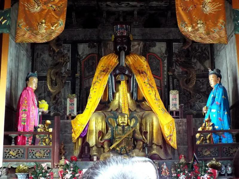 Wudang Mountain Jiu Dao Temple, each of which is a Taoist holy place ...