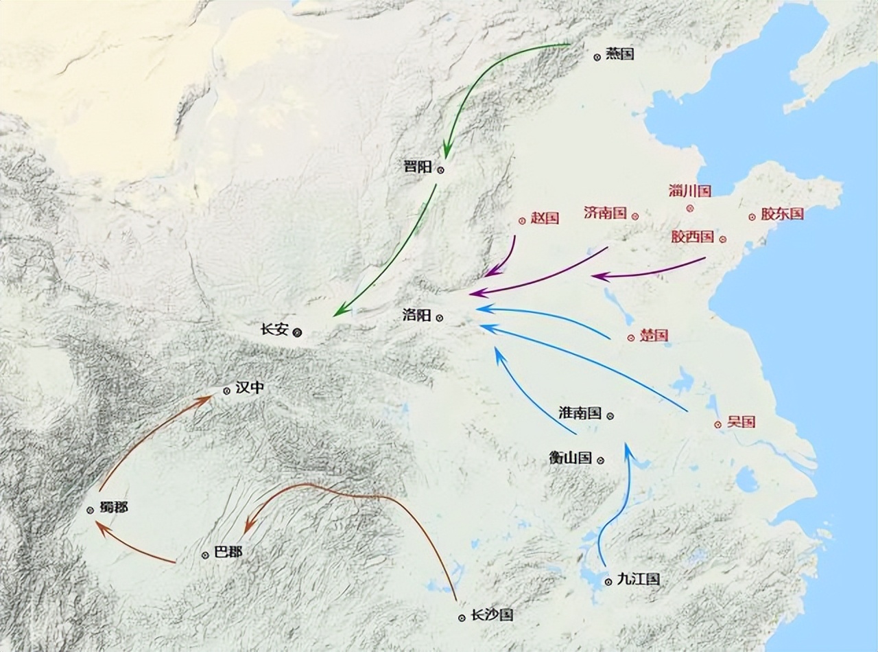 The Western Han War: Emperor Jing of the Han Dynasty cut his vassals ...