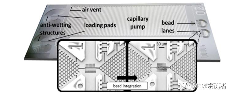 Capillary microfluidic chip for detection of malaria antigens - iNEWS