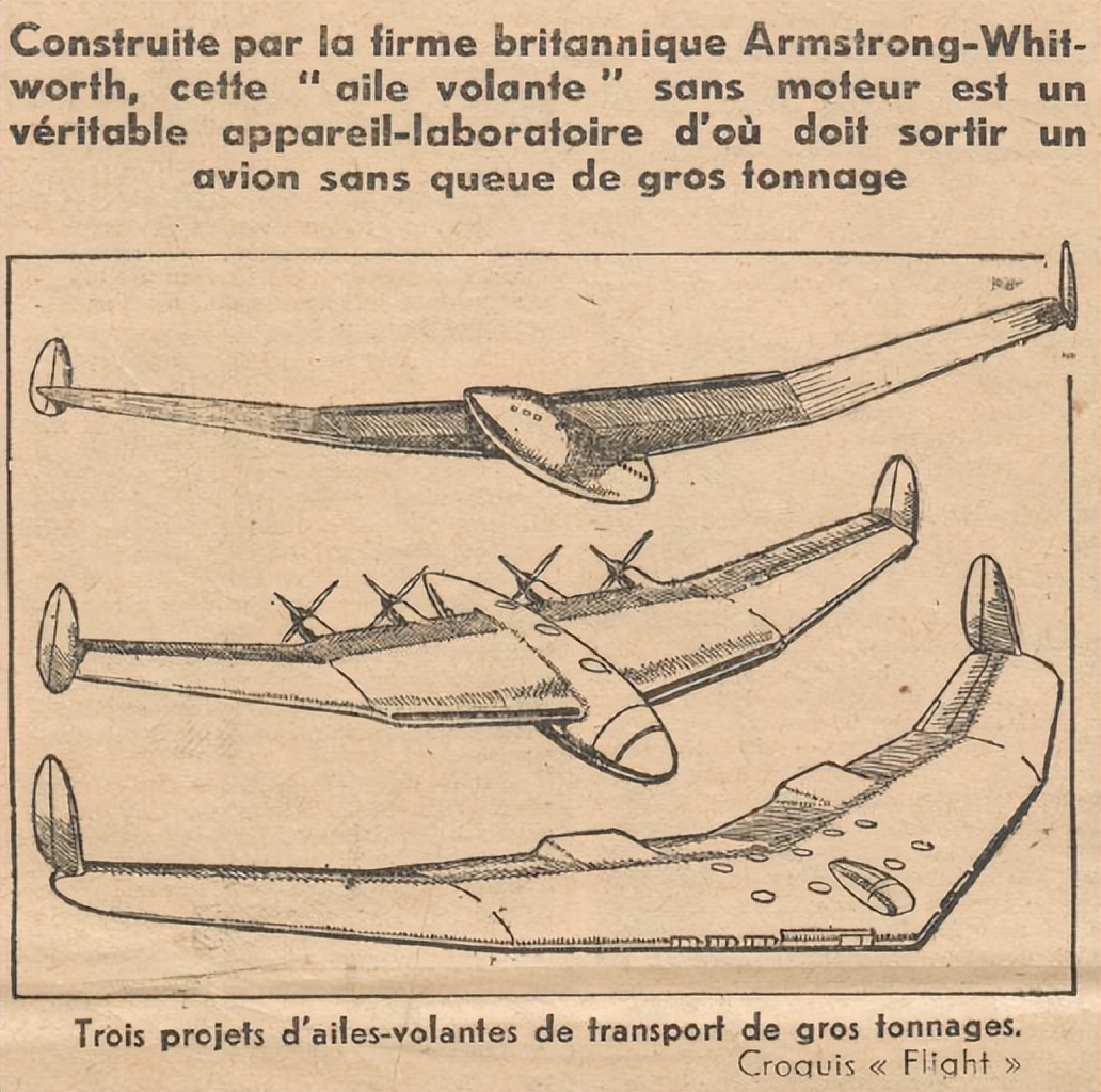 "Go back to the drawing board" those obsolete schemes in the history of aviation 157 flying wing ...