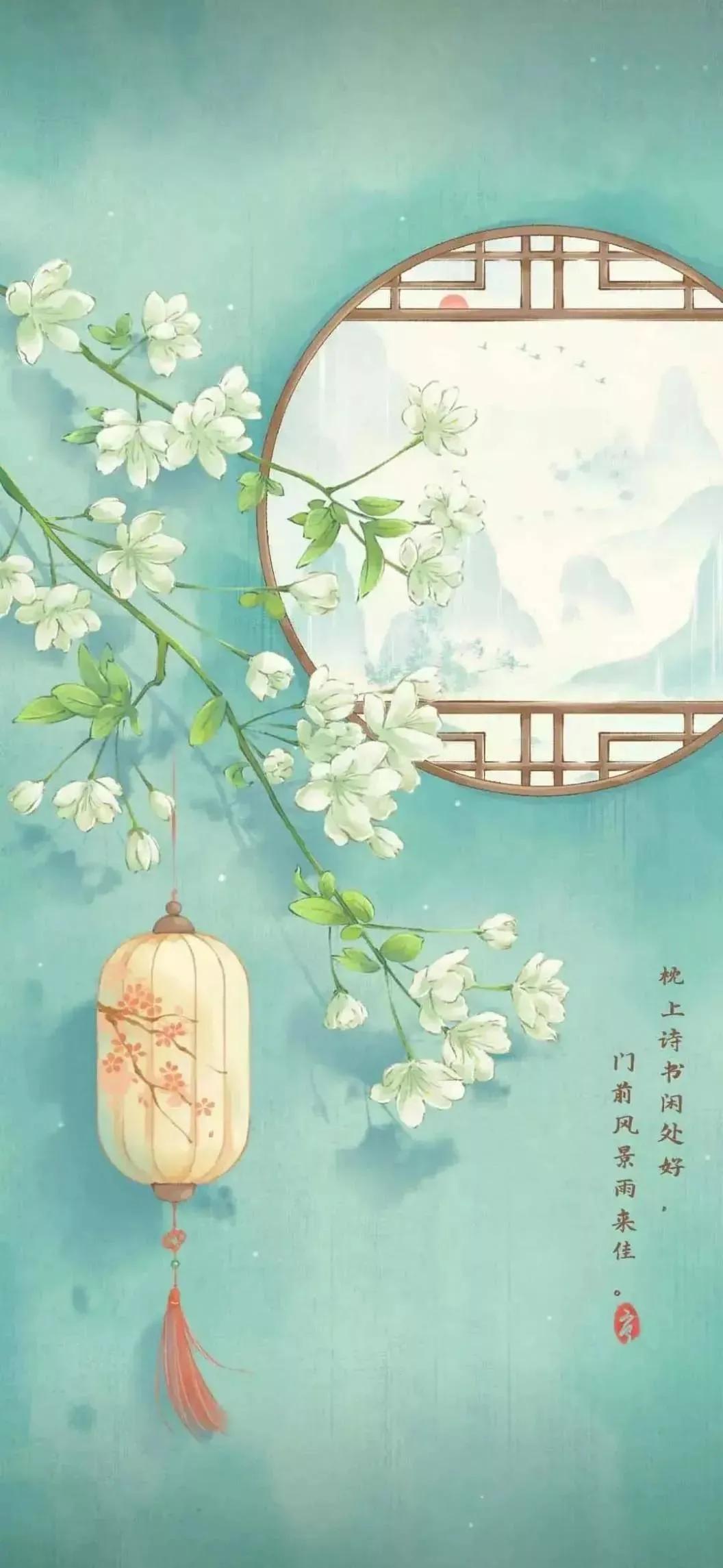 30 beautiful and healing ancient poems, there is always one sentence ...