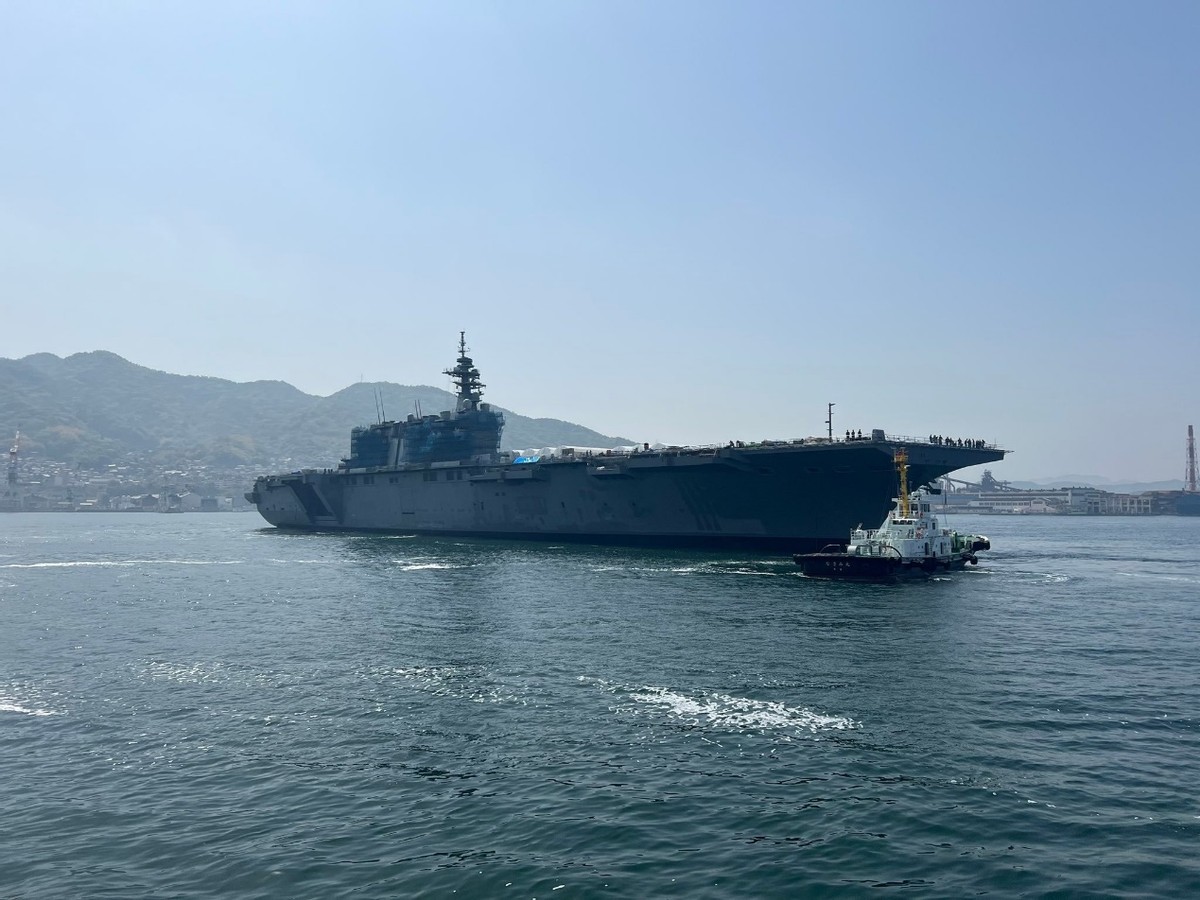 The Kaga "changed its head" and was officially upgraded to a light ...
