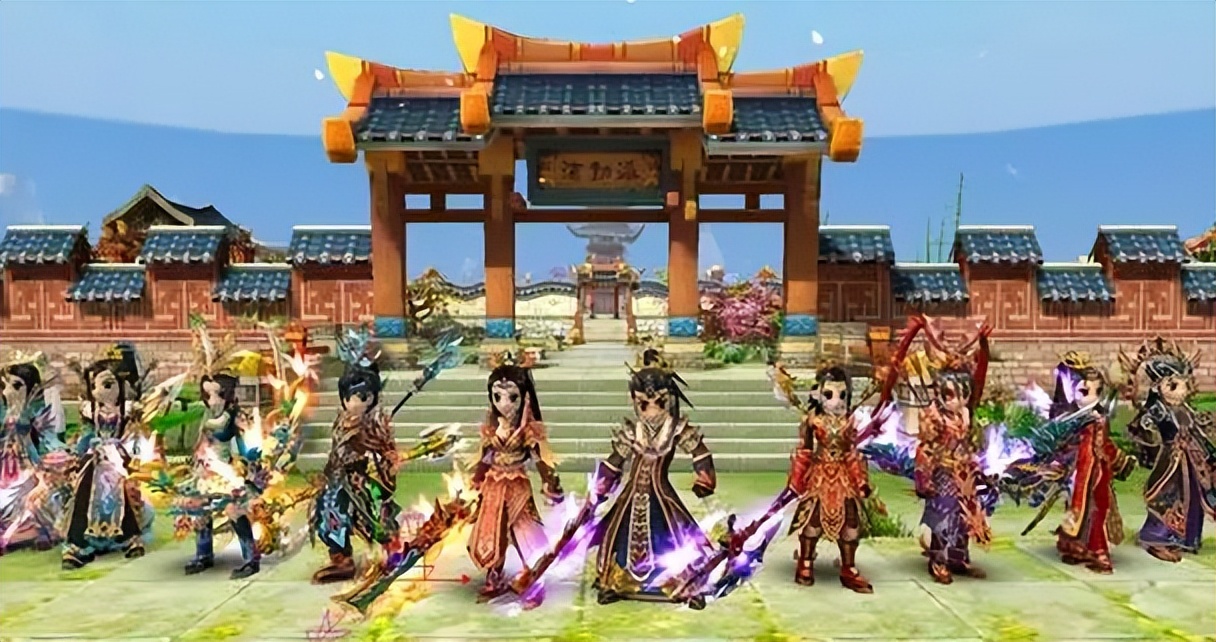 "Blood Rivers and Lakes" mobile game unique martial arts hang-up - iNEWS