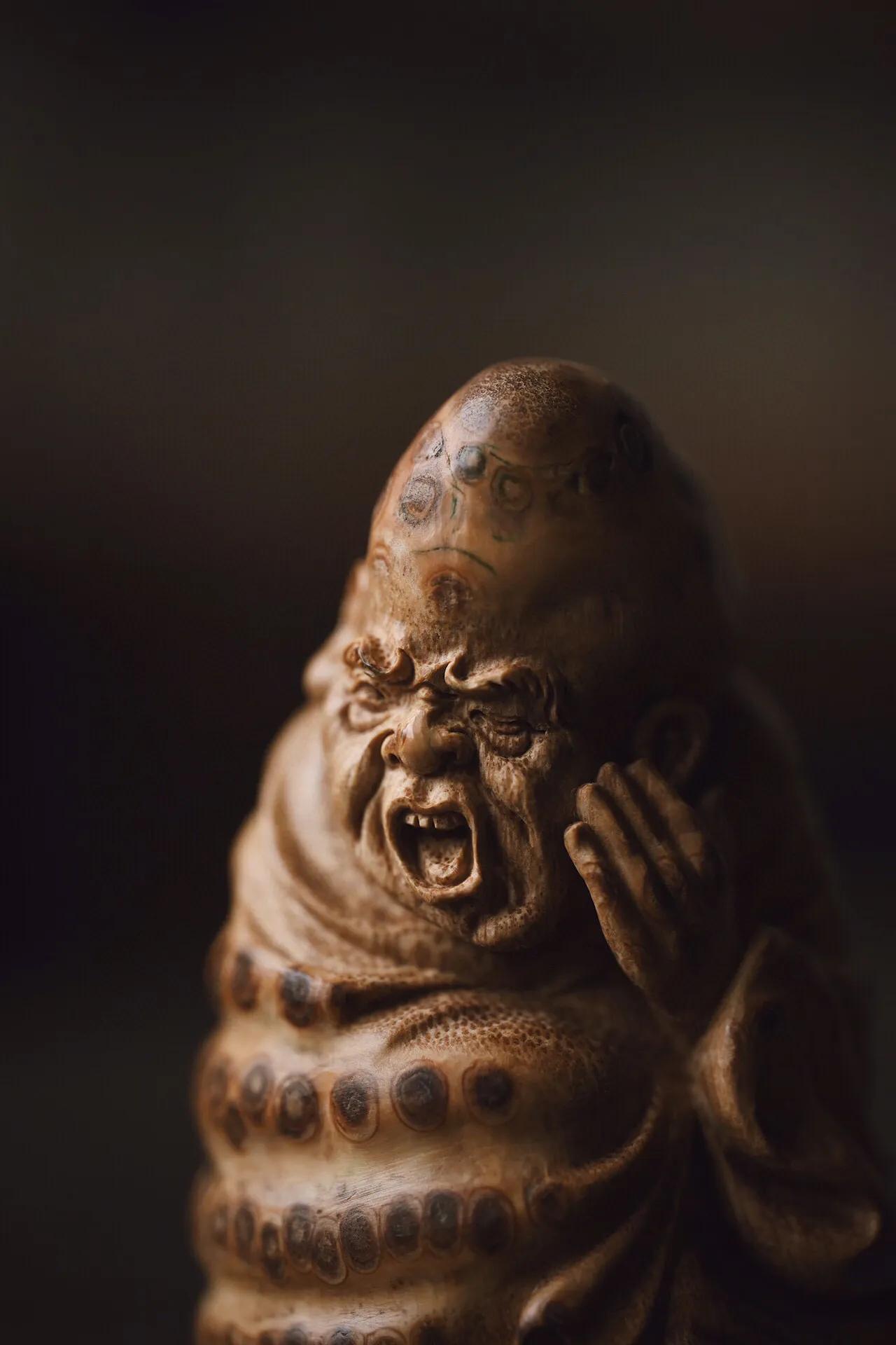 Bamboo Carving Arhat Carving Arhat - iNEWS