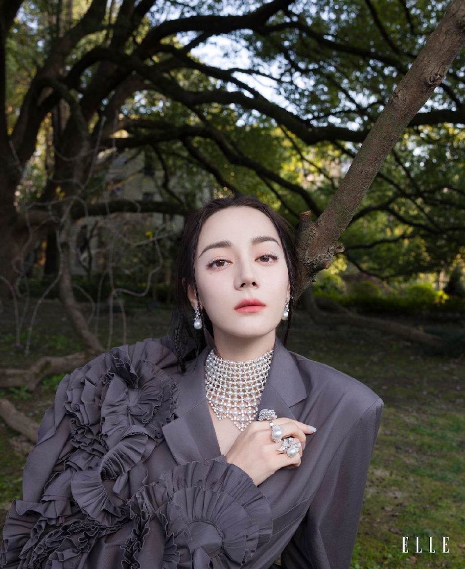 The side face is beautiful! Di Lieba's various styles of photos are ...