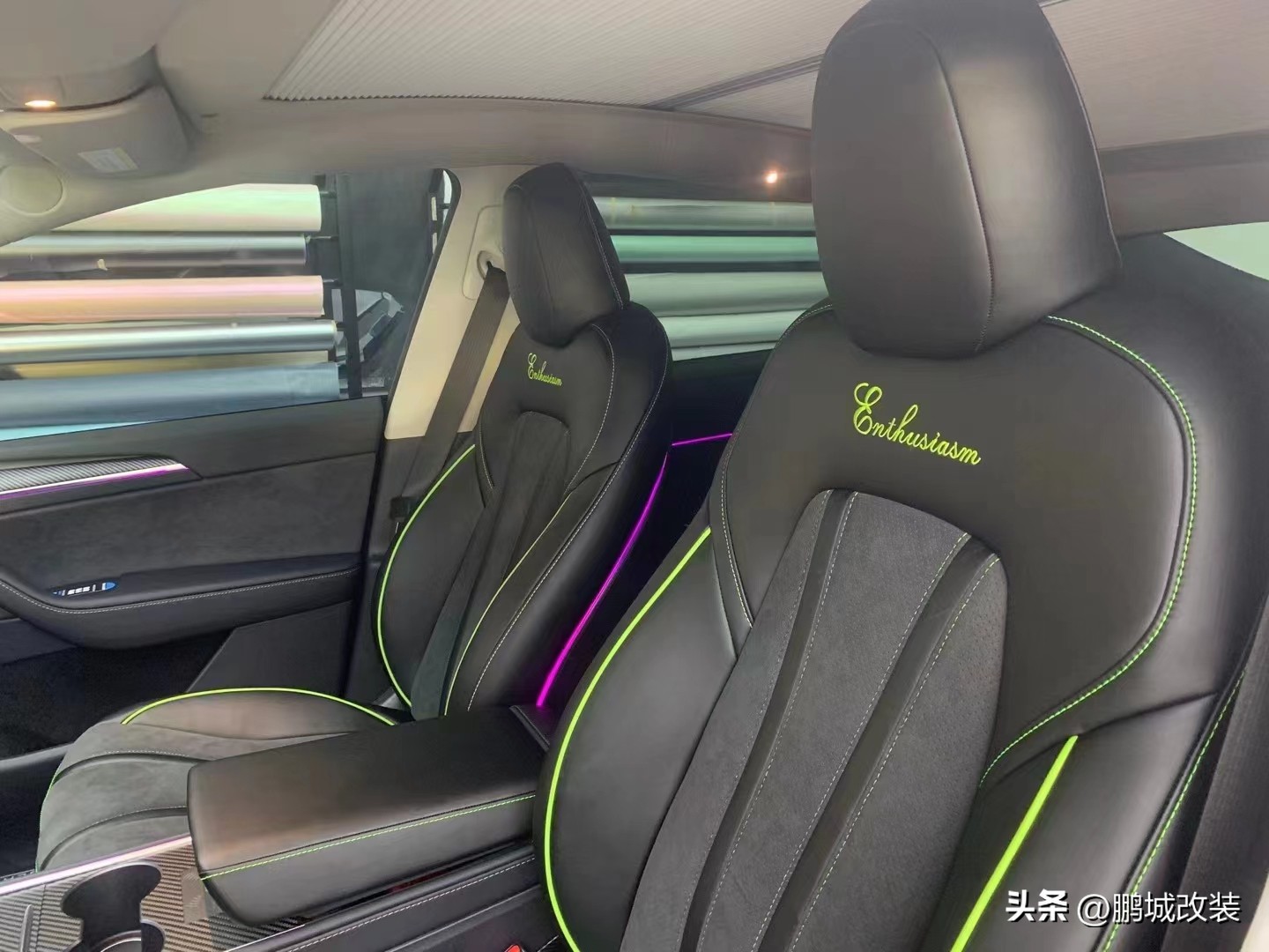 Tesla model3 seat modification, Tesla modely interior modification ...