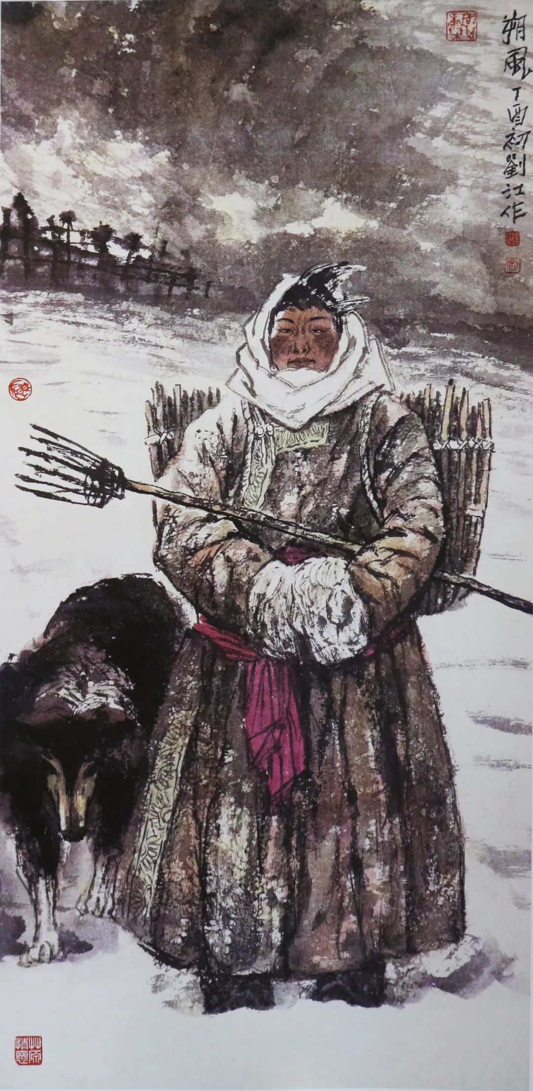 Image modeling and pen-and-ink emotion——Liu Jiang's freehand figure ...