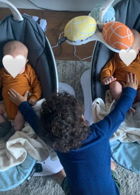 The 190-pound plus-size supermodel debuted twins, admitting that ...