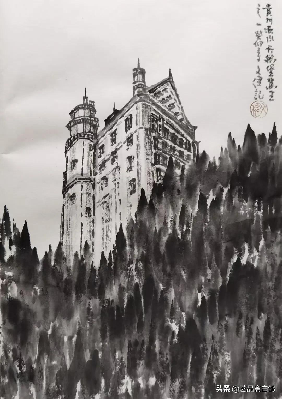 Appreciation of fine paintings by Mr. Zhang Wenjian - iNEWS