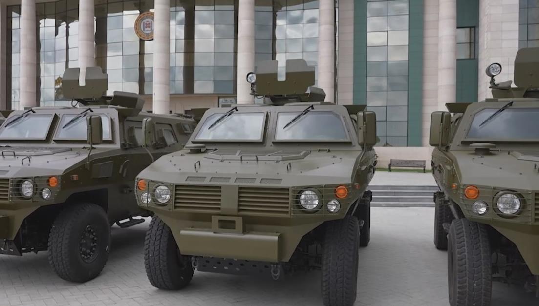 Chinese armored vehicles appeared in the Chechen special forces. If ...