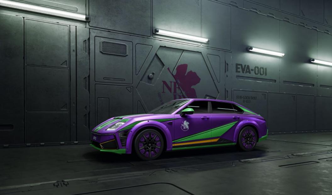 Pure Mecha Extreme Edge Salon Car and Mecha Dragon Family Shine at ...