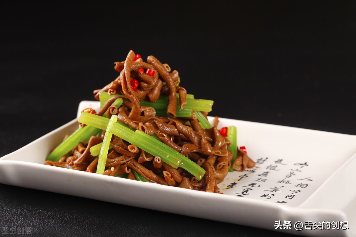 Five kinds of duck intestine delicacies, small ingredients are also ...