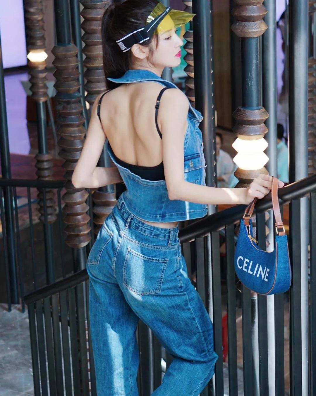 Ma Xinrui has a perfect figure, protruding forward and backward, making ...