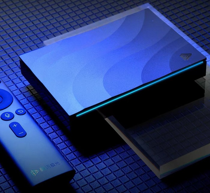 The correct way to open the living room entertainment Tencent Aurora ...