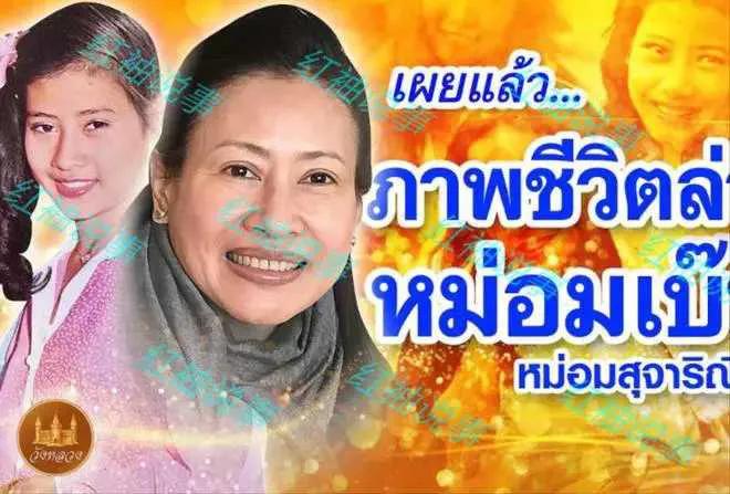 The second princess of Thailand smiled and appeared on royal posters ...