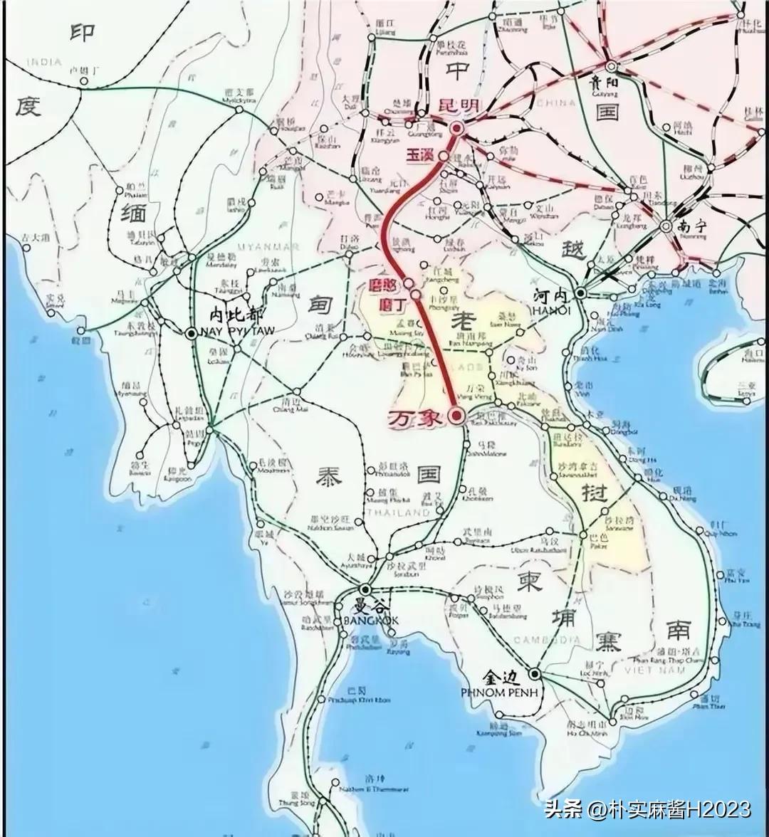If Cambodia connects to the China-Laos Railway, it will make Thailand ...