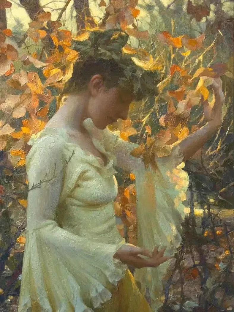 Figure oil painting (female), classical style oil painting style - iMedia