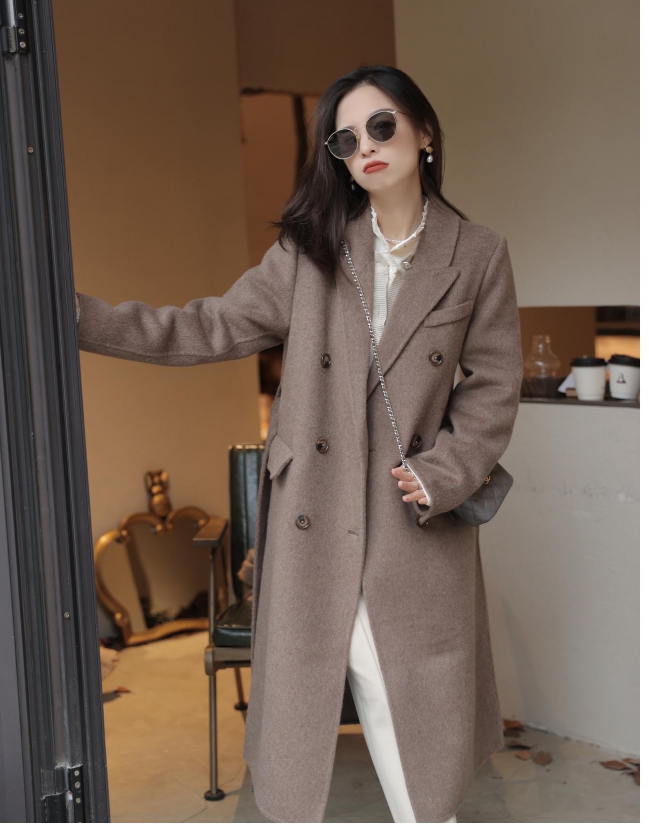 Softer than black, whiter than camel color, "oatmeal color" is hot this ...