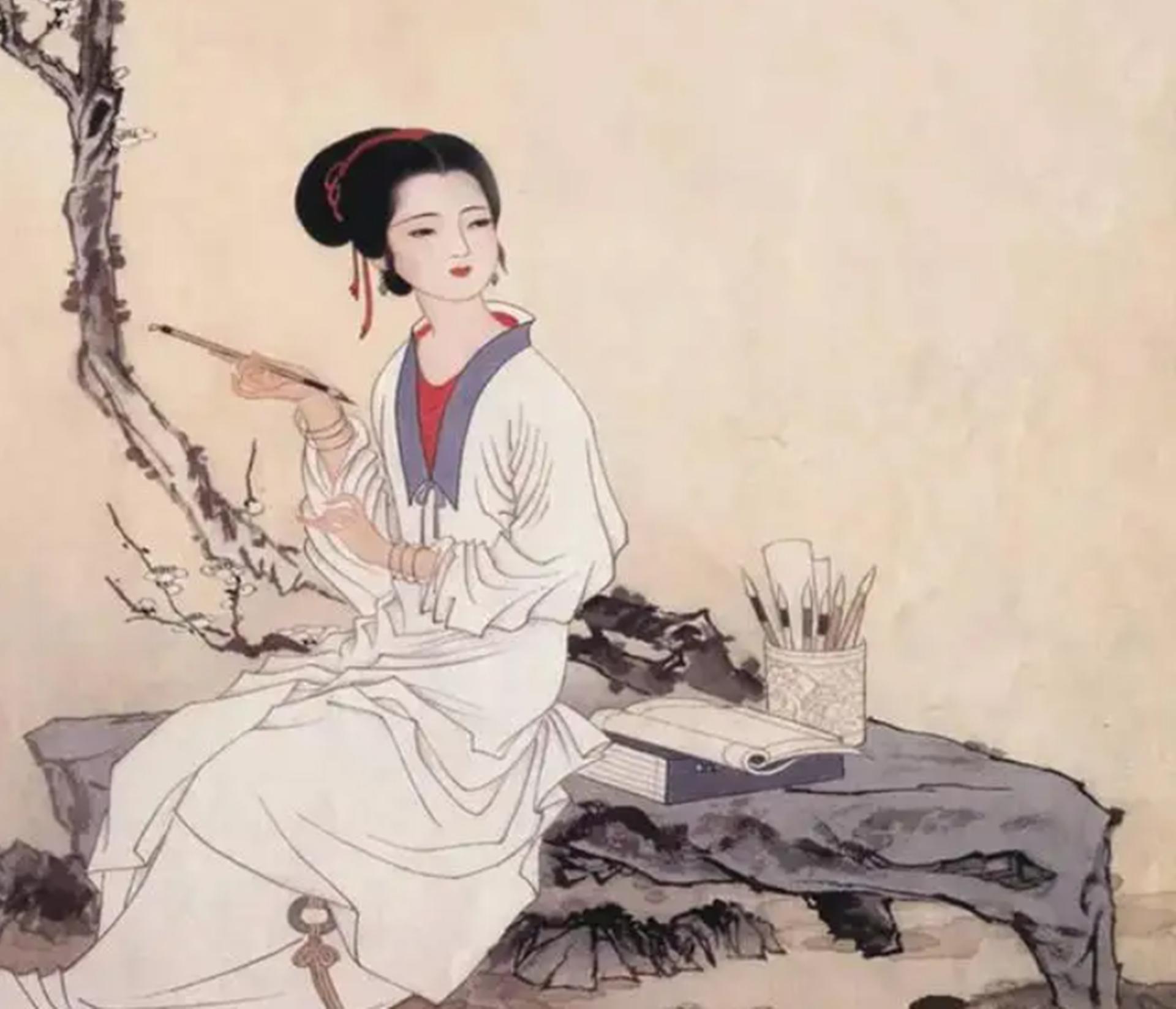 After the rain, Li Qingzhao begged her husband for joy and wrote "Ugly ...