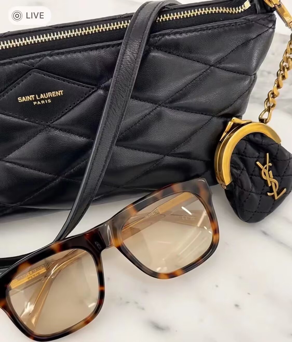 YSL~mini coin purse~Q Meng - iMedia