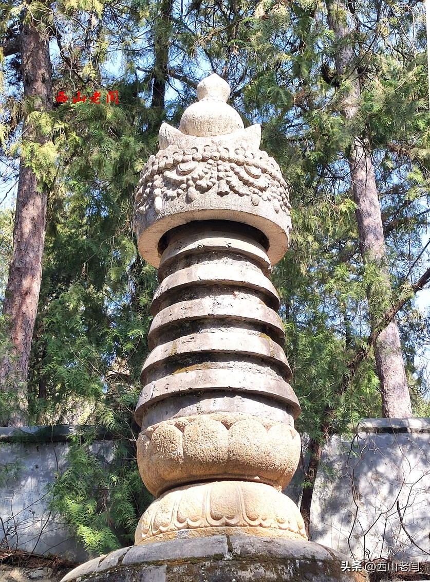 Xin Chunzhen Chang, the 15th abbot of Tanzhe Temple in the Qing Dynasty ...