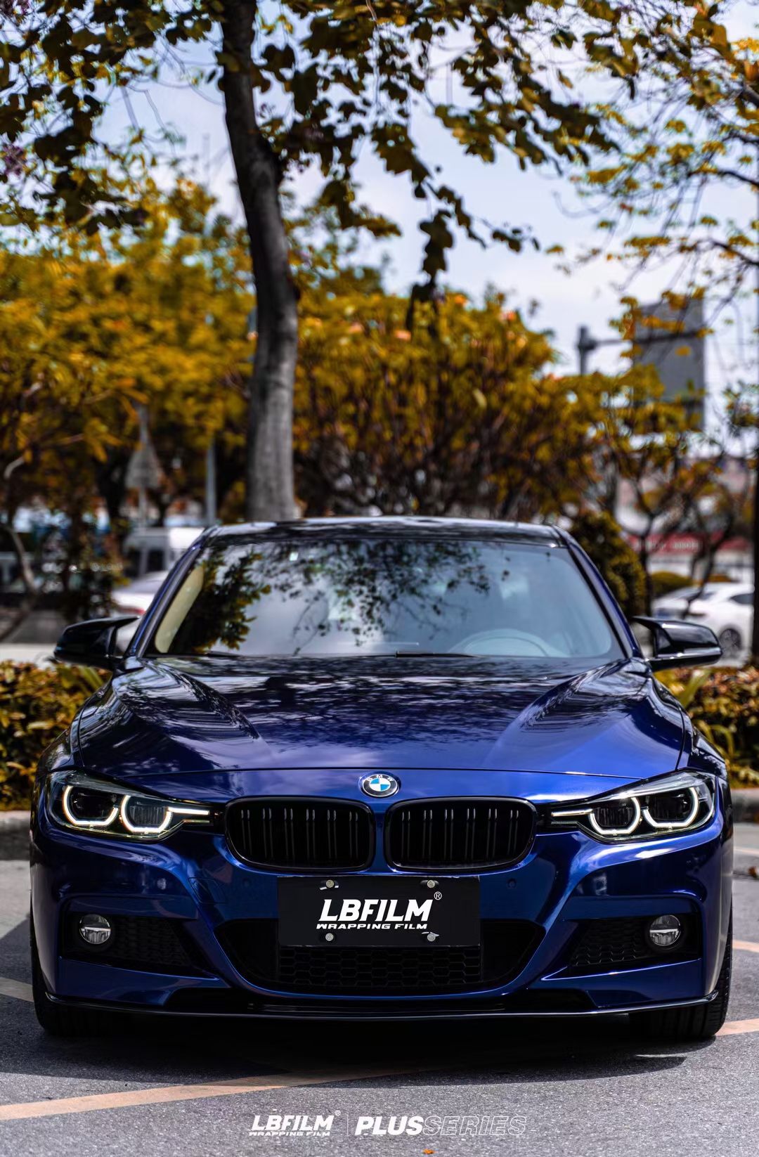 BMW 3 Series LBFILM color change film original paint deep sea blue, exquisite and handsome! - iNEWS