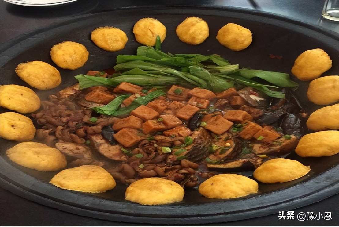 Famous food in Northeast China - stewed in an iron pot, commonly known ...