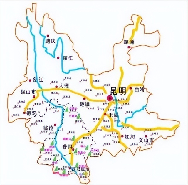 Yunnan Pu'er --- See at a glance the distribution area of famous ...