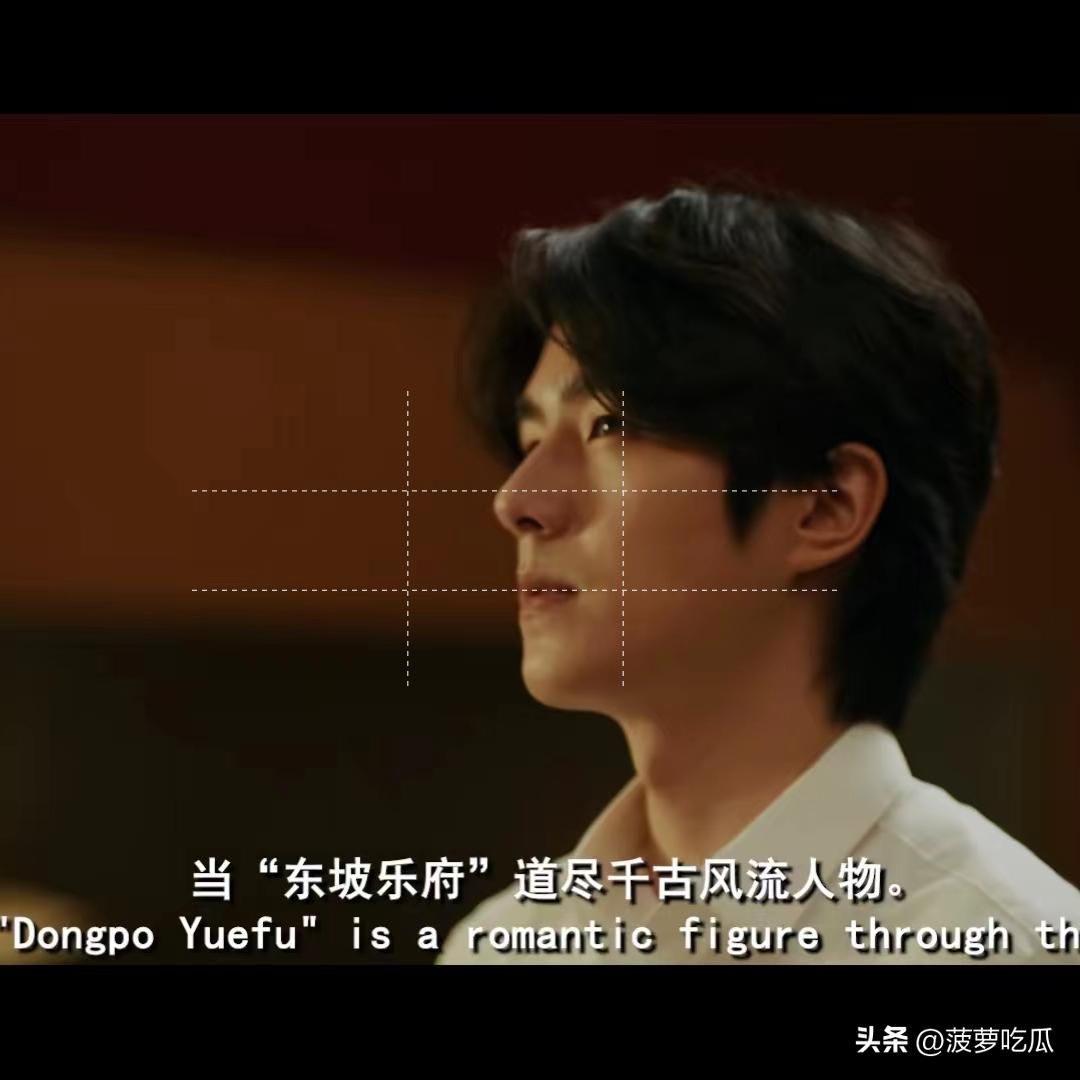 Liu Haoran starred in the ancient song promotional film, the book is ...