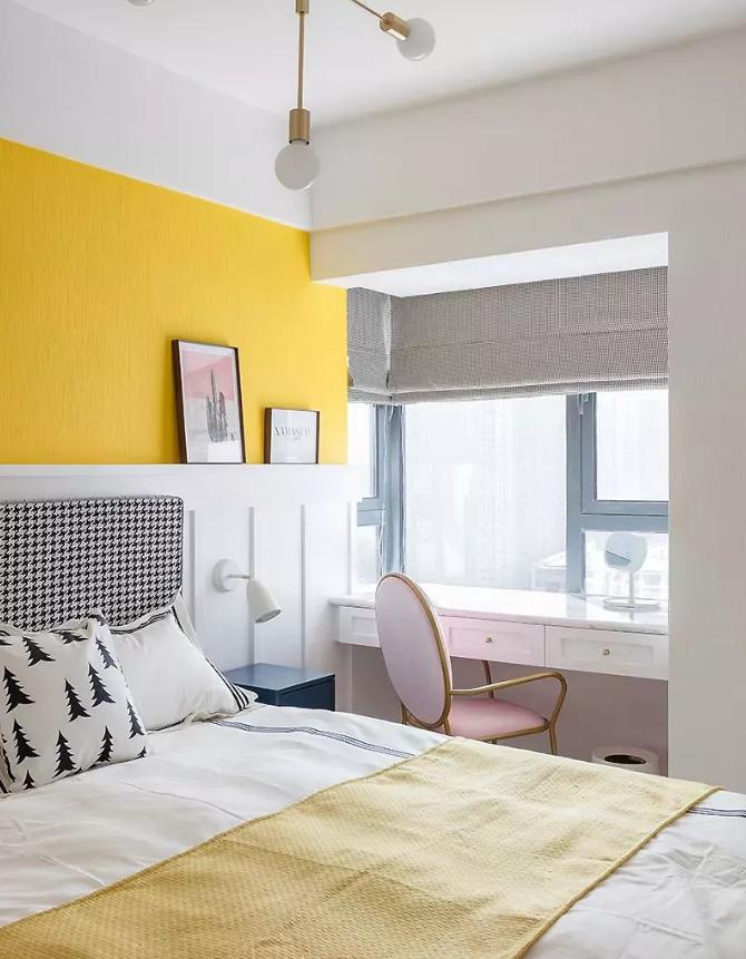 103 square meters three-bedroom, Xinxin Homeland Nordic style ...