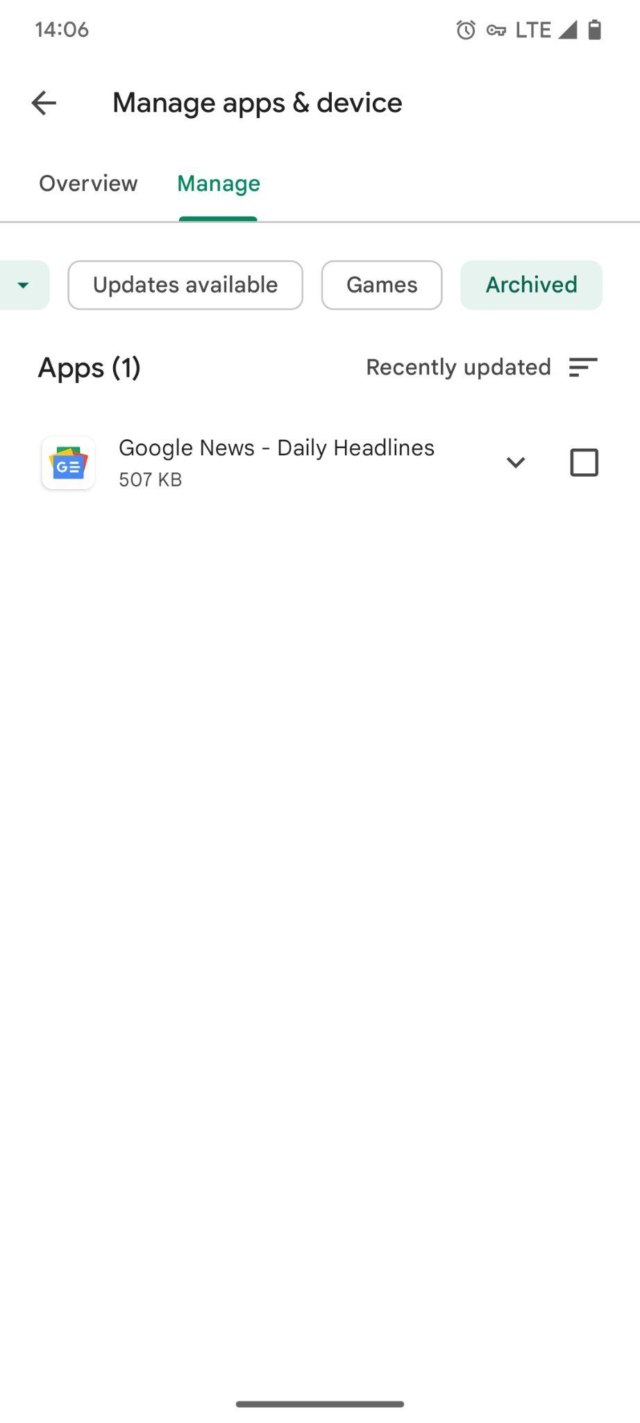 Google officially provides app archiving through the Play Store: Apps can be partially ...