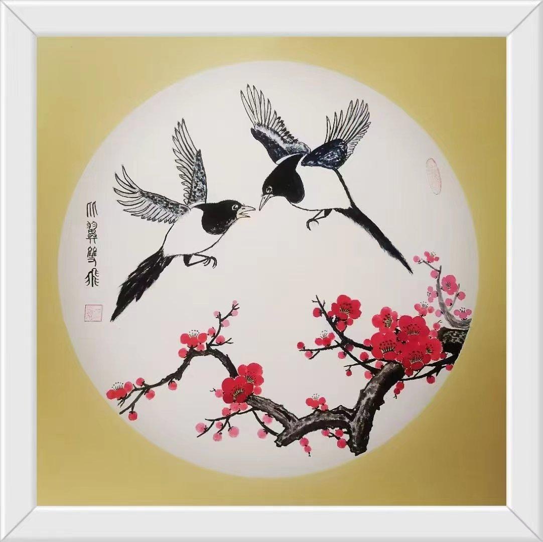 Appreciation of works of famous calligrapher and painter Jin Haihong ...