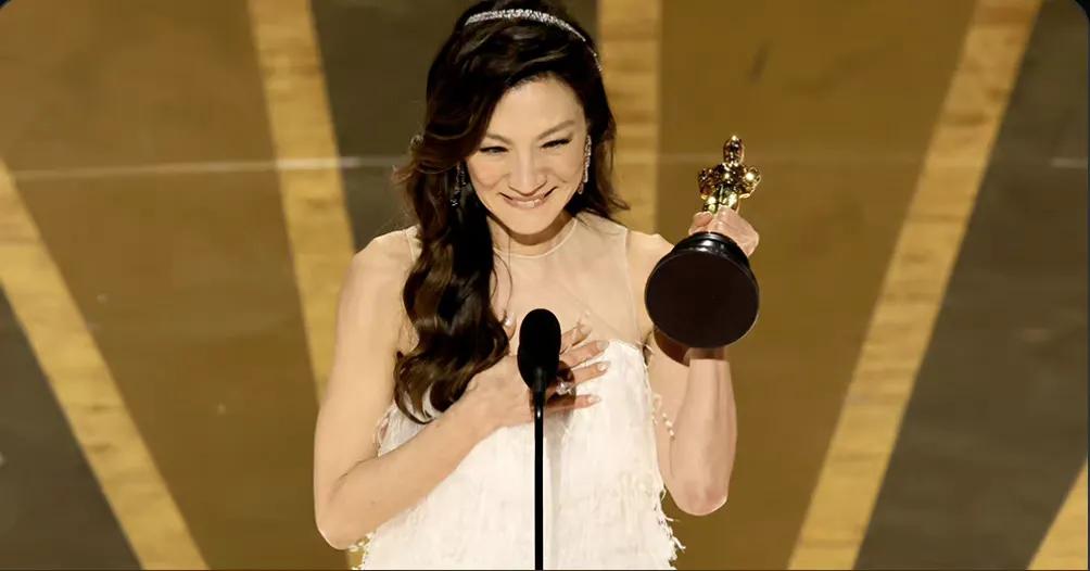 Good luck! The Asian Oscar queen is her—Michelle Yeoh, who won the ...