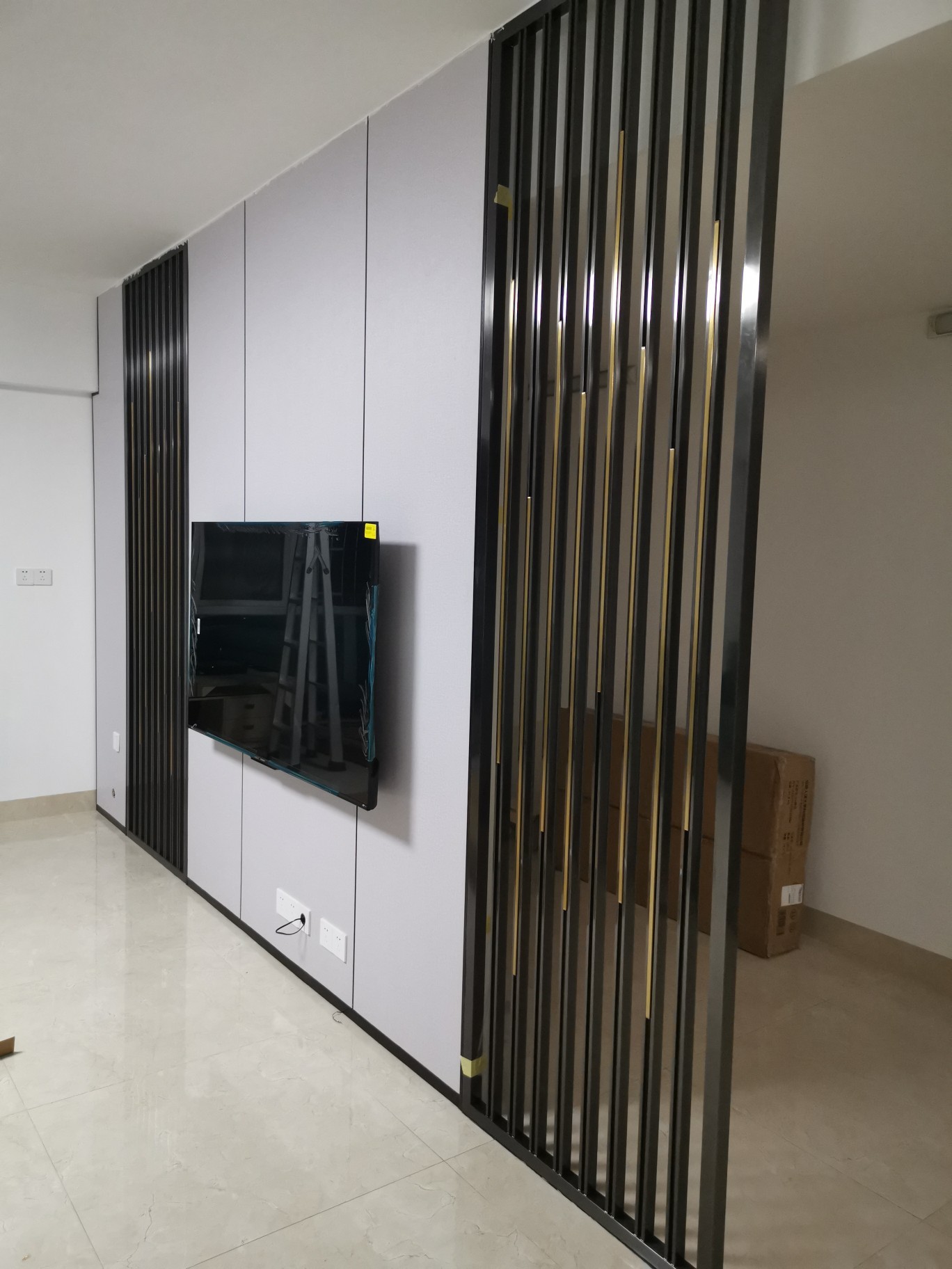 Simple wind partition screen, showing extraordinary taste - iNEWS