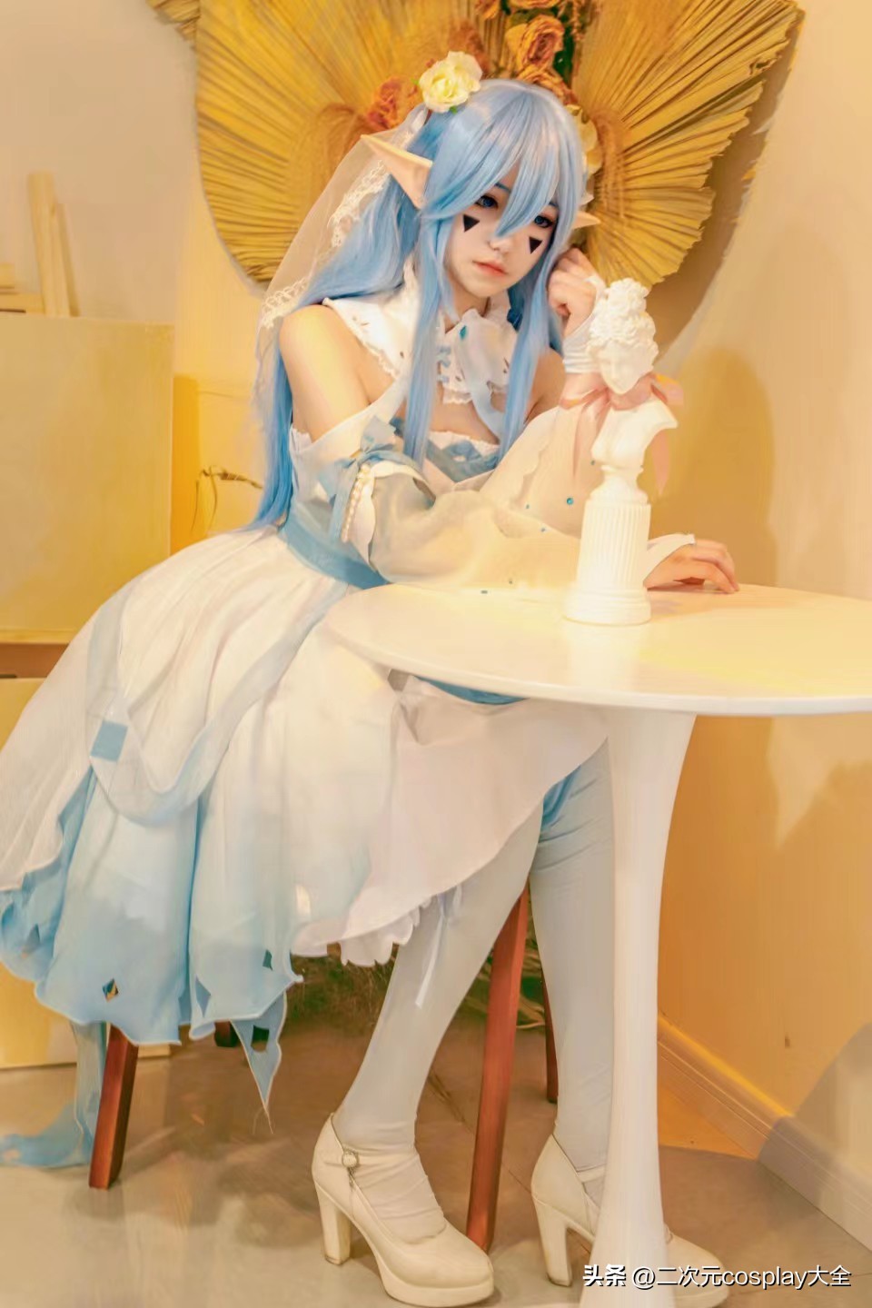"Bumpy World" An Lijie's cosplay is beautiful and gentle, giving people ...