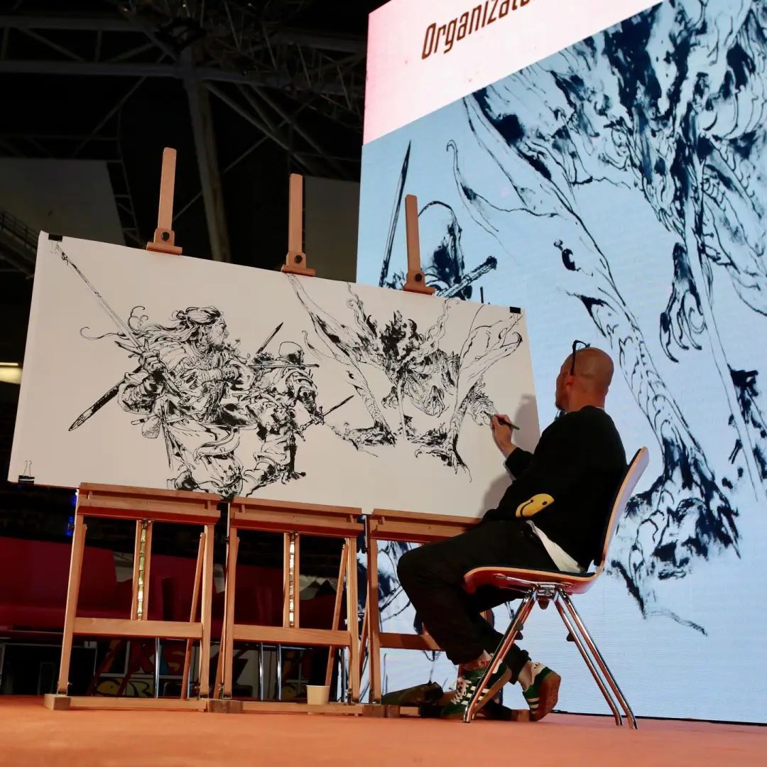 Goodbye!Jin Zhengji - A master of on-site painting without drafting# ...