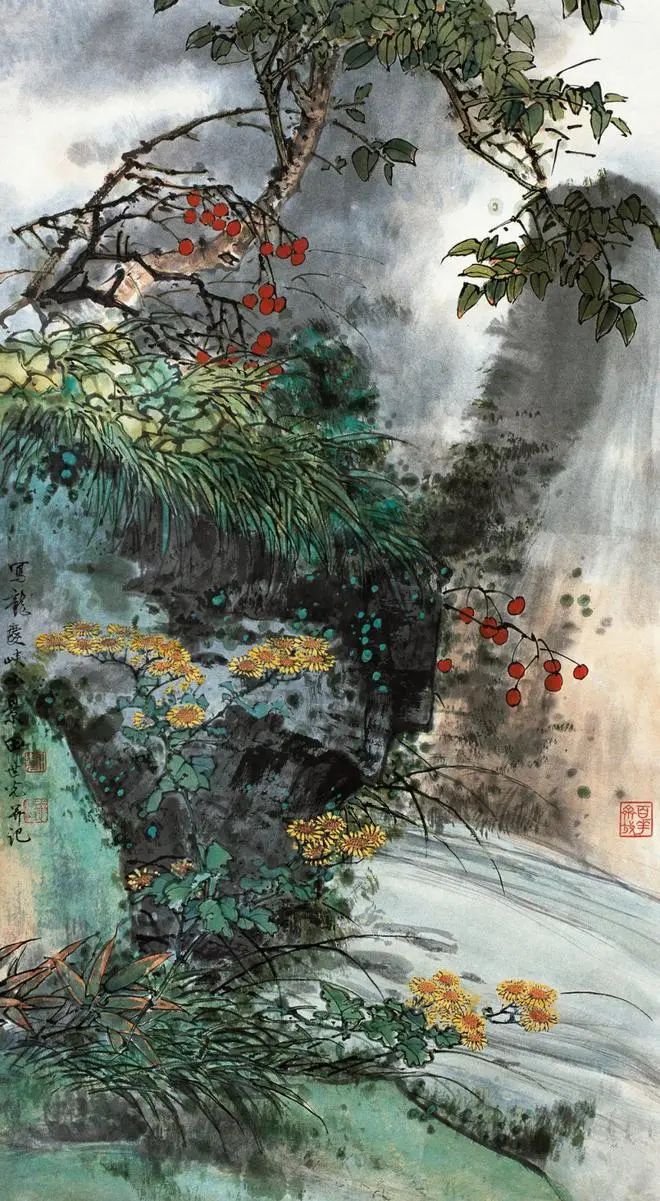 Tian Shiguang: Meticulous Flower and Bird "Danqing Giant" - iMedia