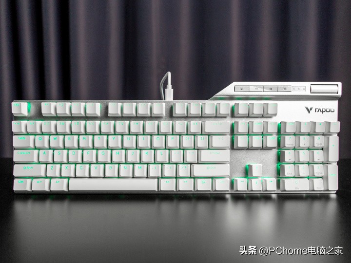 104-Key Full-Size Hot-Swappable Rapoo V700DIY Symphony Backlight Gaming ...