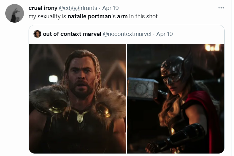 Natalie Portman returns to Marvel as the female Thor to show off her ...