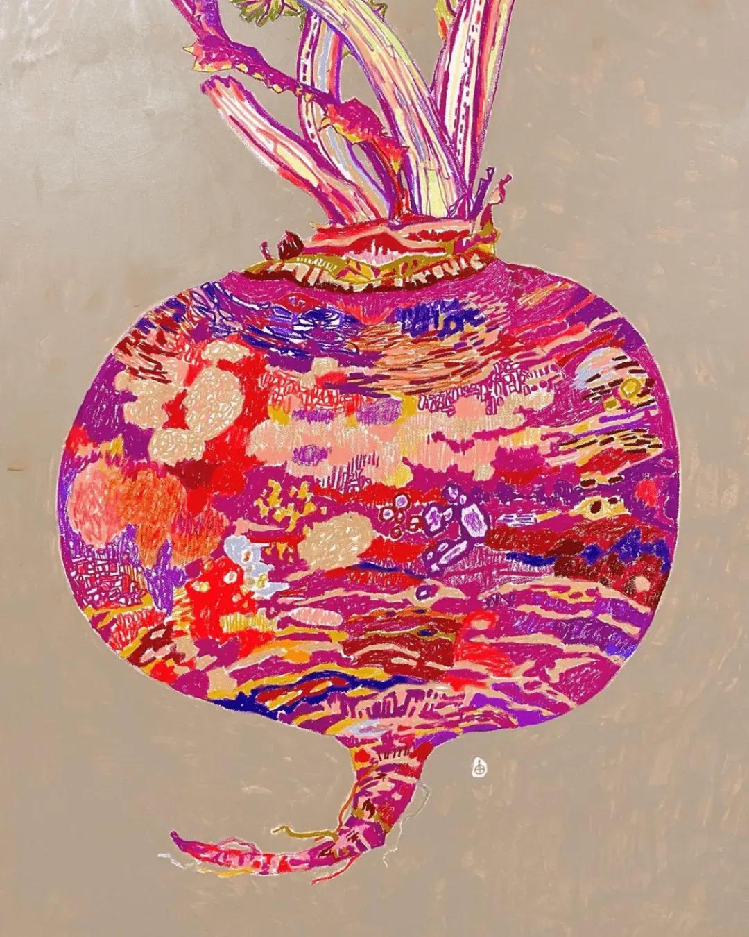 Fruit and vegetable works by Japanese painter Yuko Kurihara - iMedia
