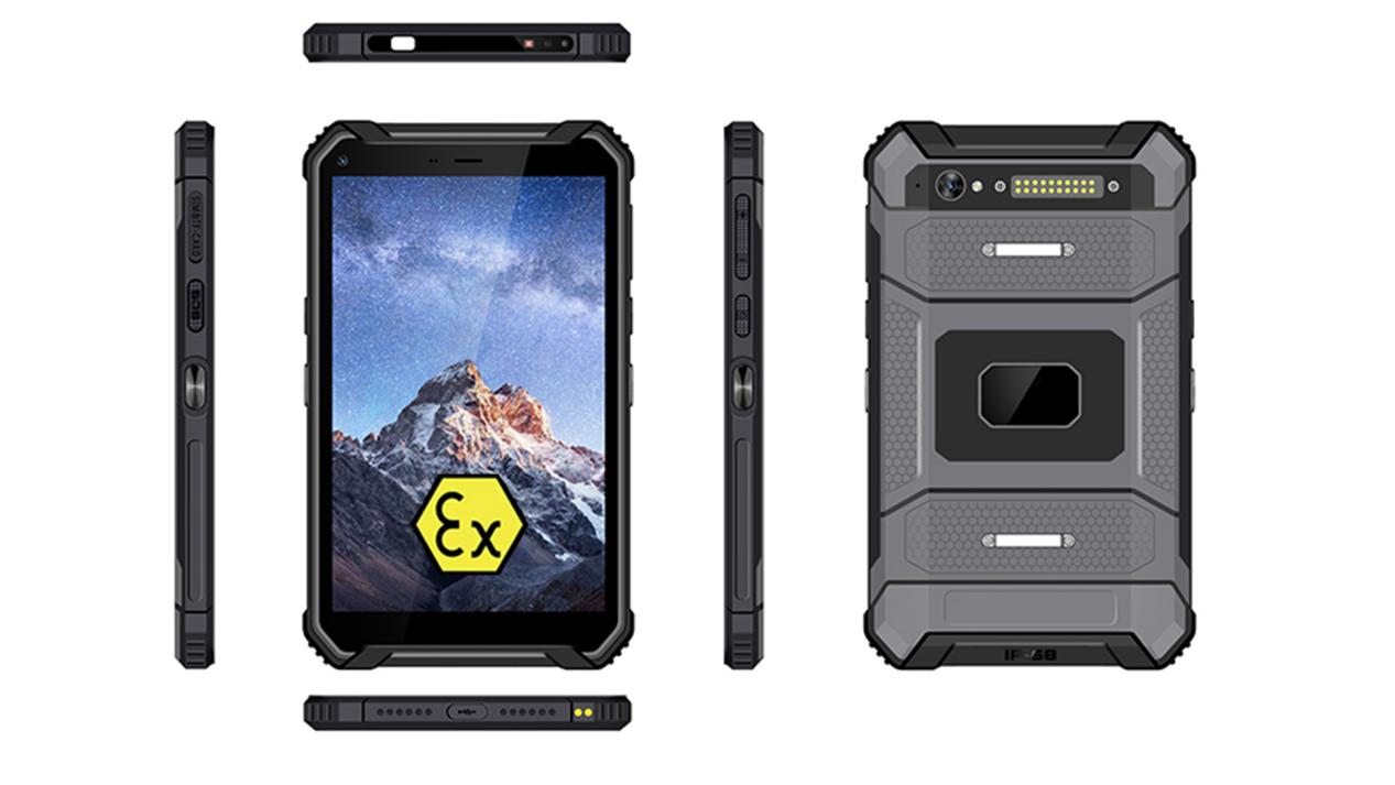 Application of Shield Soul 4G explosion-proof three-proof tablet ...