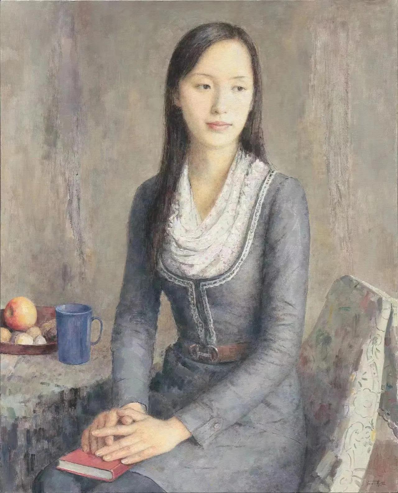 In the art of beauty body oil painting, Zhu Chunlin divides the ...