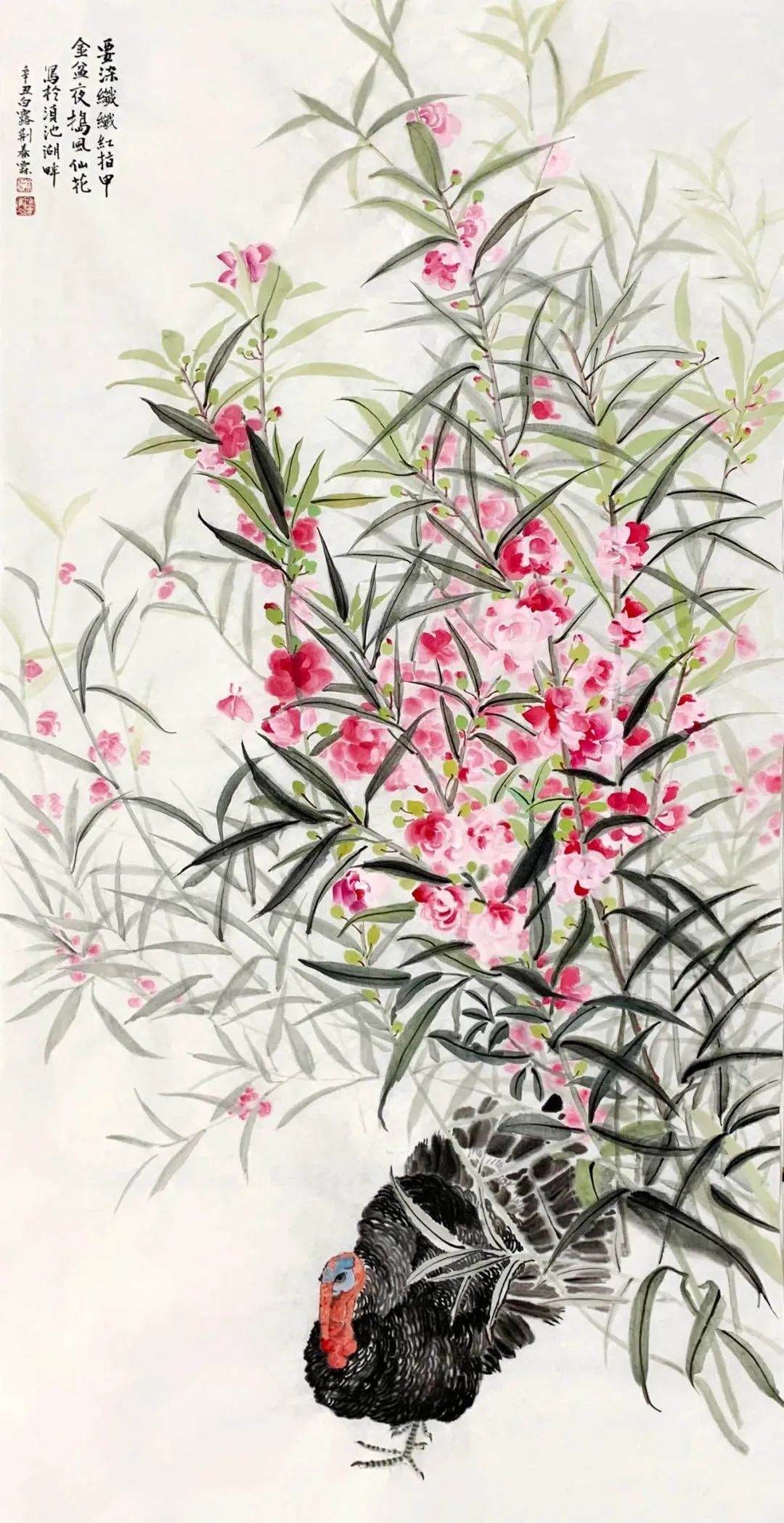 Appreciation of Jing Chunlin's Freehand Flower and Bird Works - iNEWS