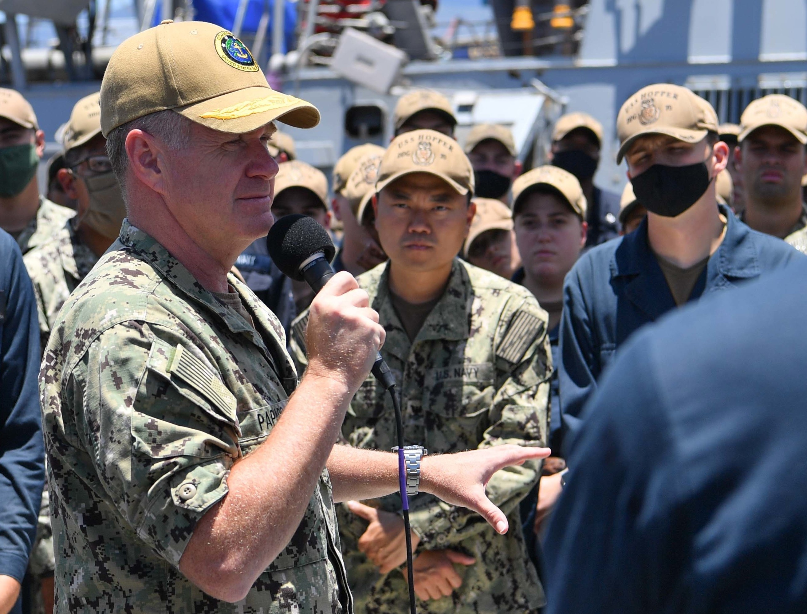 Commander of the U.S. Navy: Ready to go to help Taiwan at any time ...