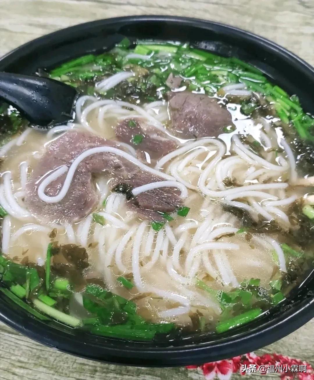 Let's have a bowl of mutton rice noodles in winter. This Fuzhou mutton ...